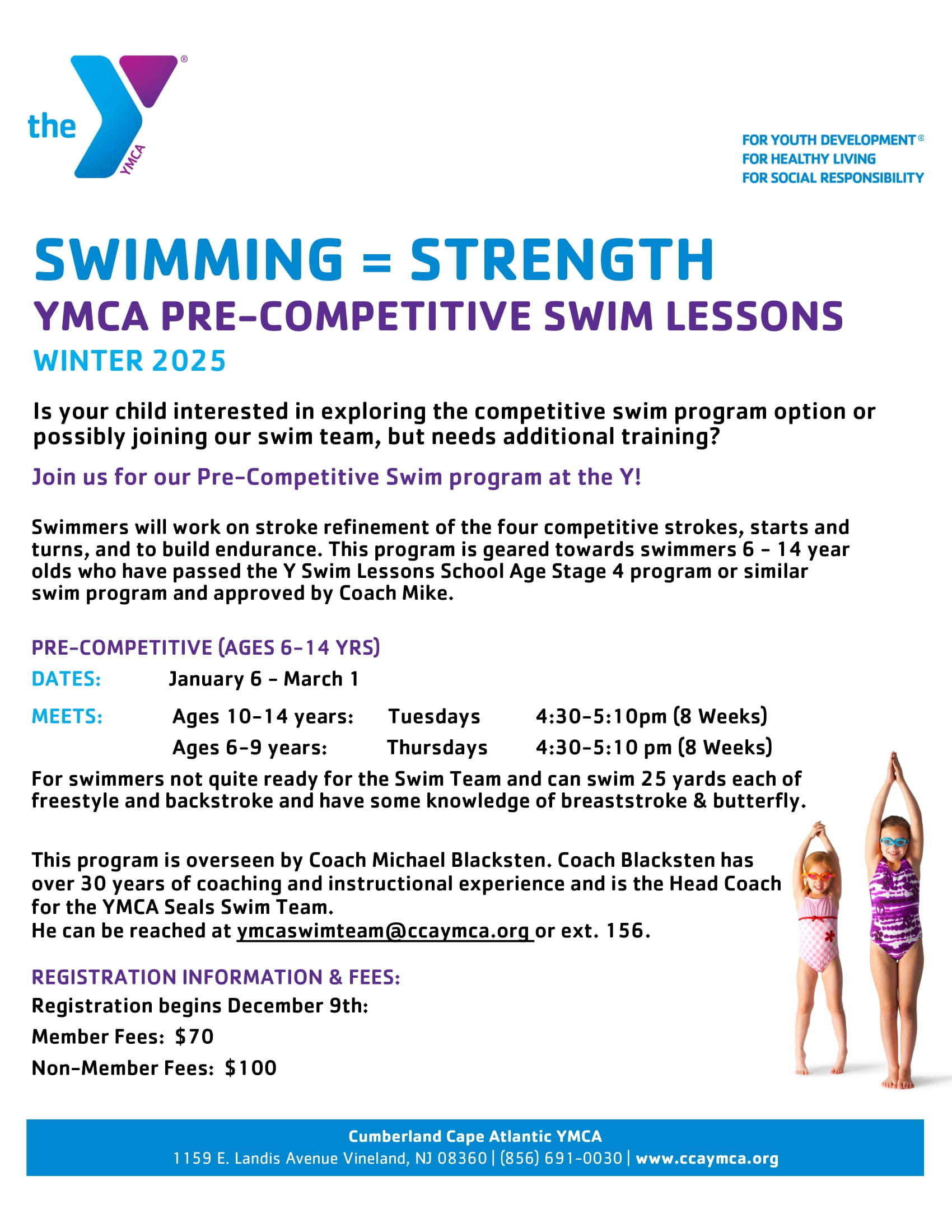 Swim Lessons | Cumberland Cape Atlantic YMCA